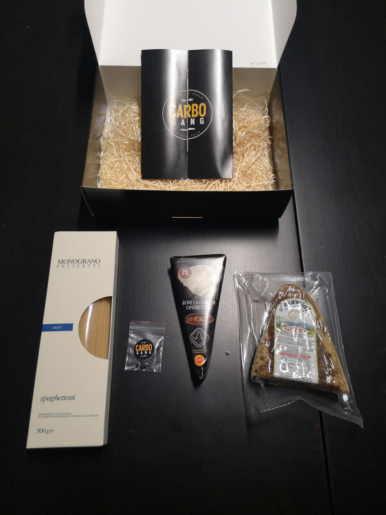 CarboGang ha ideato il kit perfetto per fare una carbonara come si deve